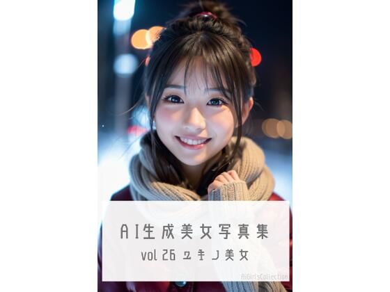 【AI生成美女写真集 vol26 ユキノ美女】Ai Girls Collection : 無料エロマンガ-極-